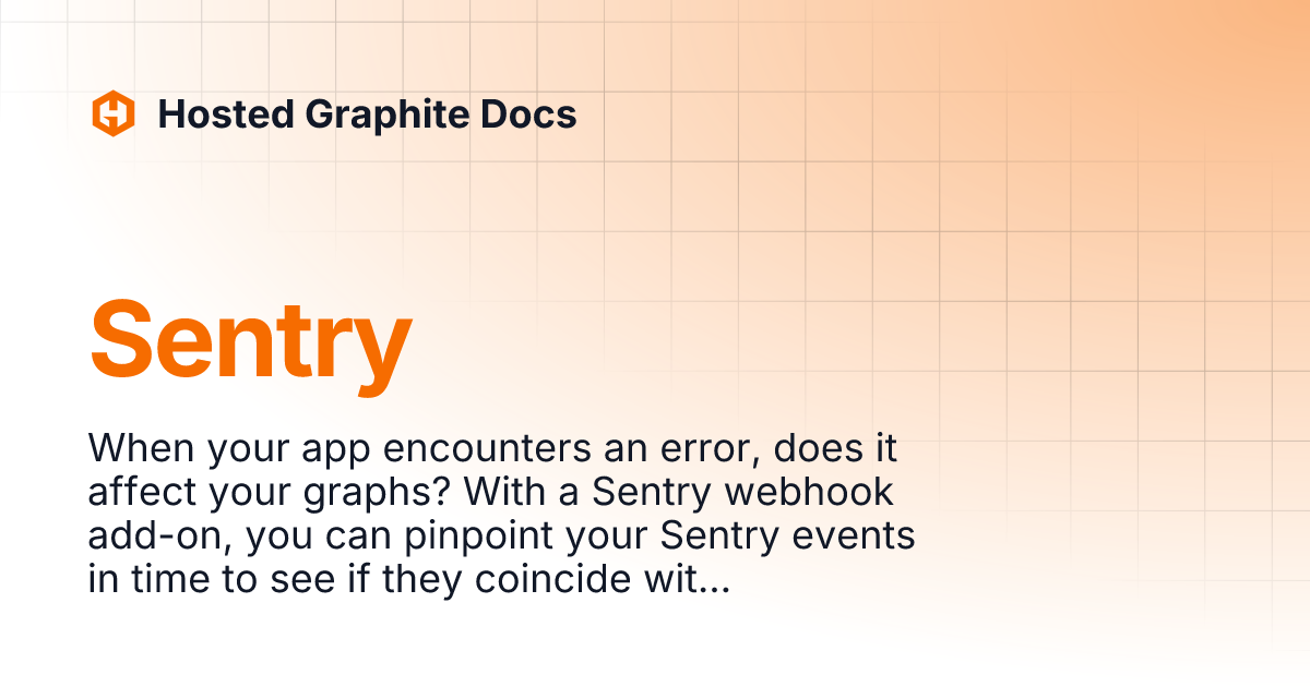 Sentry | Hosted Graphite Docs