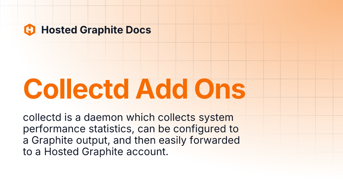 Collectd Add Ons | Hosted Graphite Docs